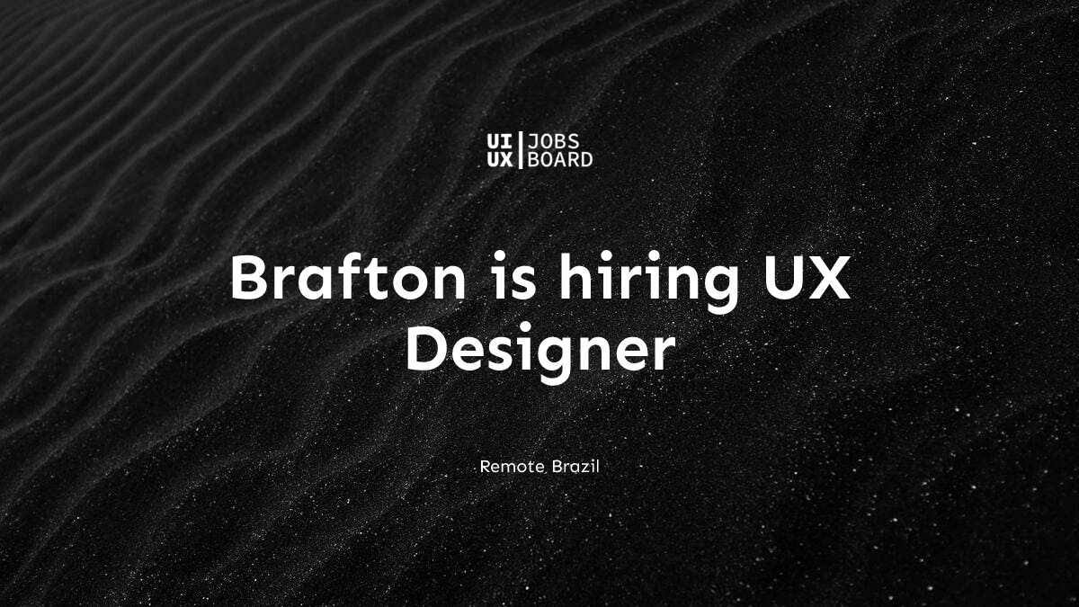 Remote UX Designer at Brafton in Brazil