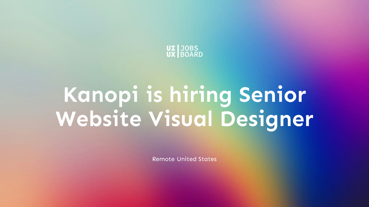Remote Senior Website Visual Designer at Kanopi in United States