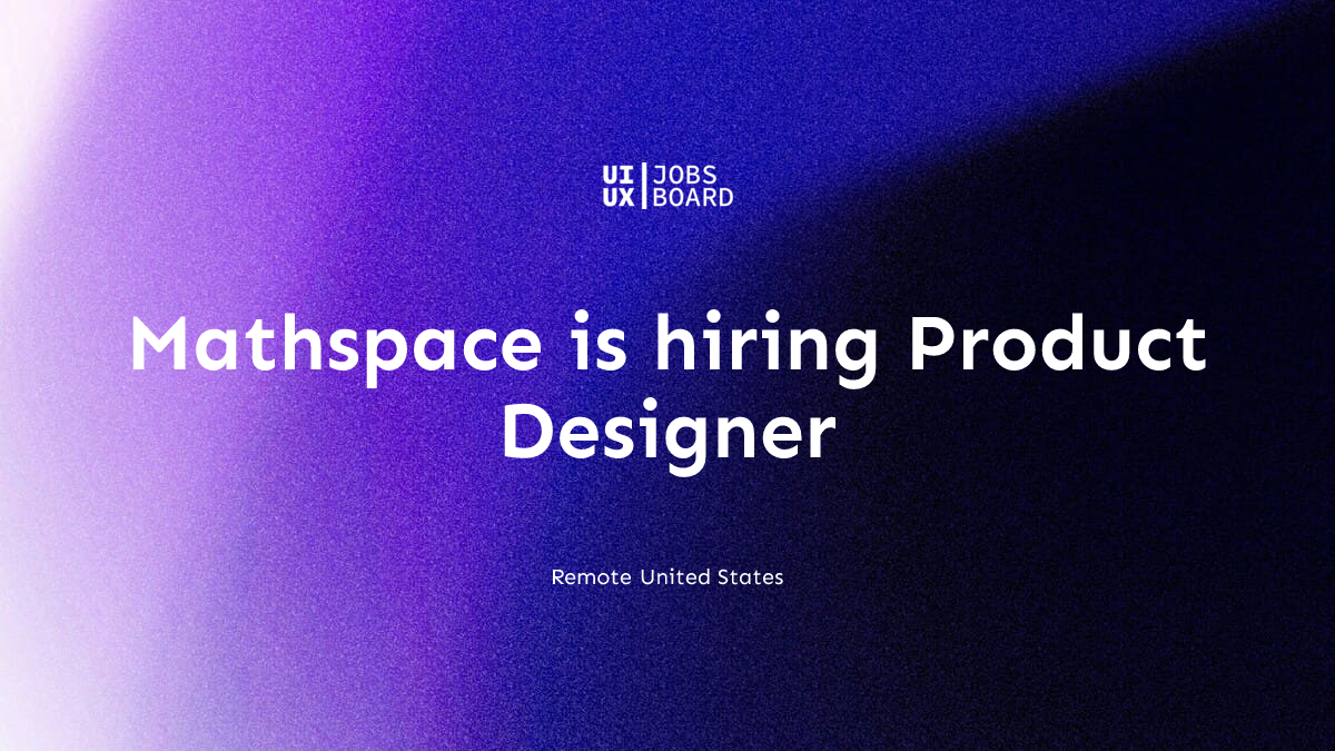 Remote Product Designer at Mathspace in United States