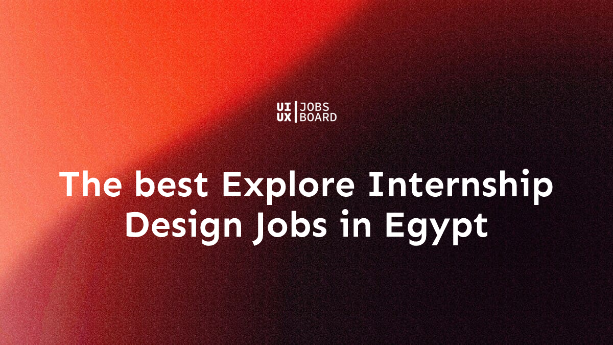 Internship Design Jobs in Egypt
