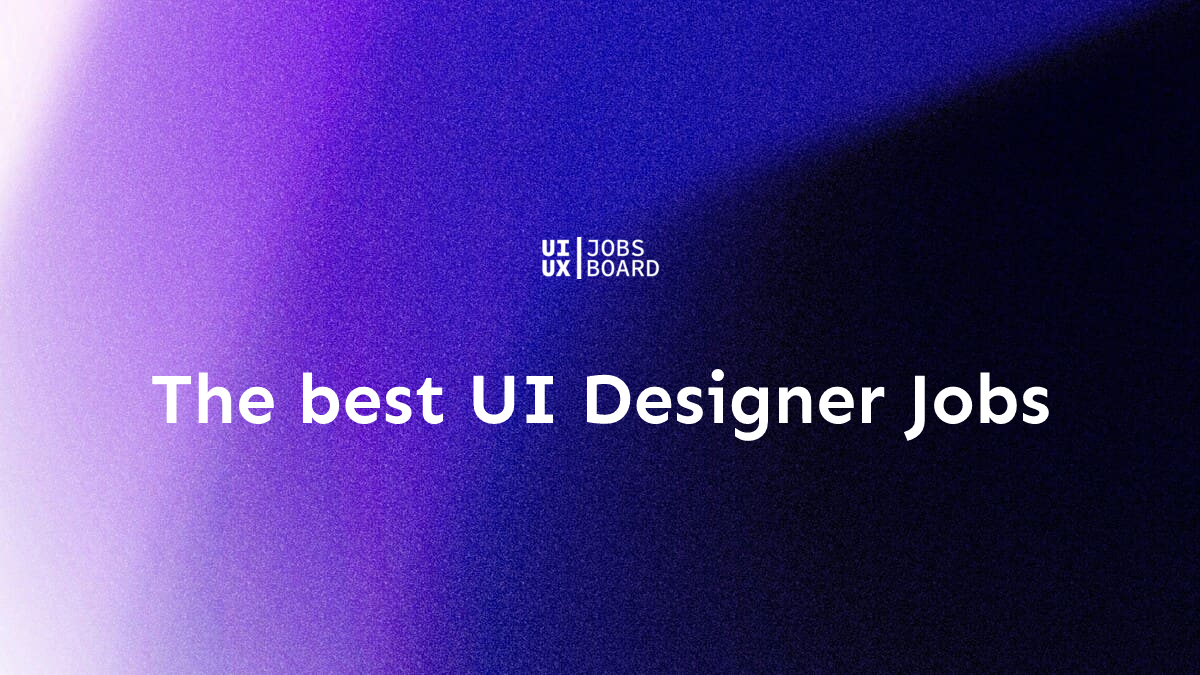 UI Designer Jobs | Remote & Full-time Roles 2026