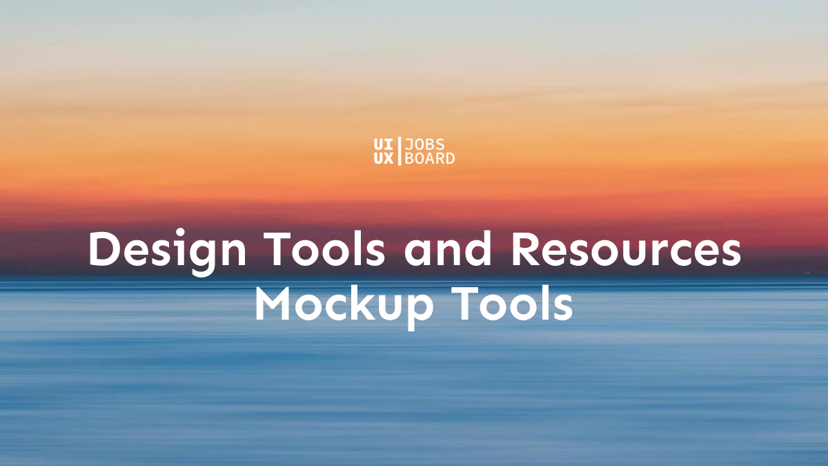 UI mockup tools