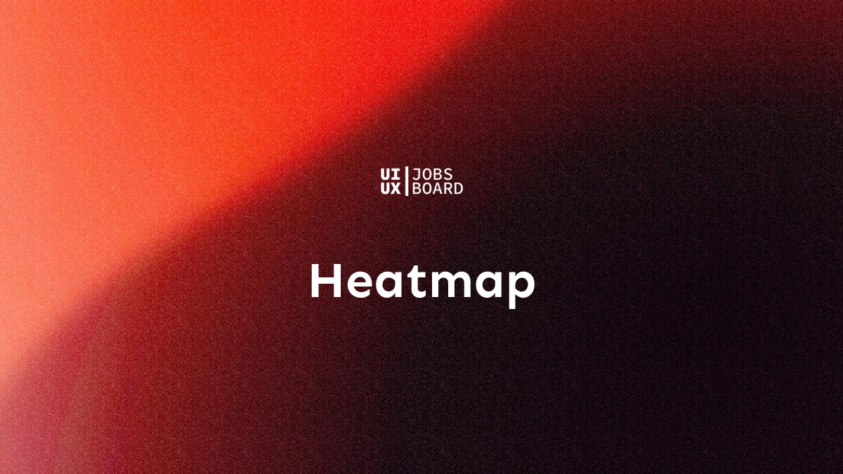 Heatmap - UX Design Terms