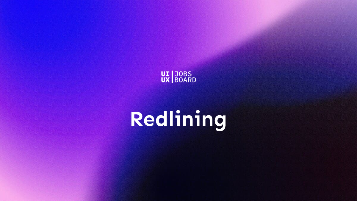 Redlining - UX Design Terms
