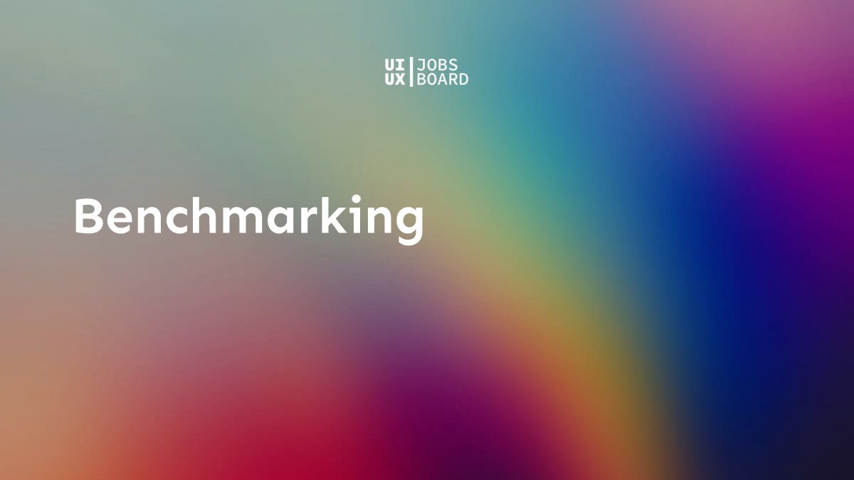 Benchmarking - UX Design Terms