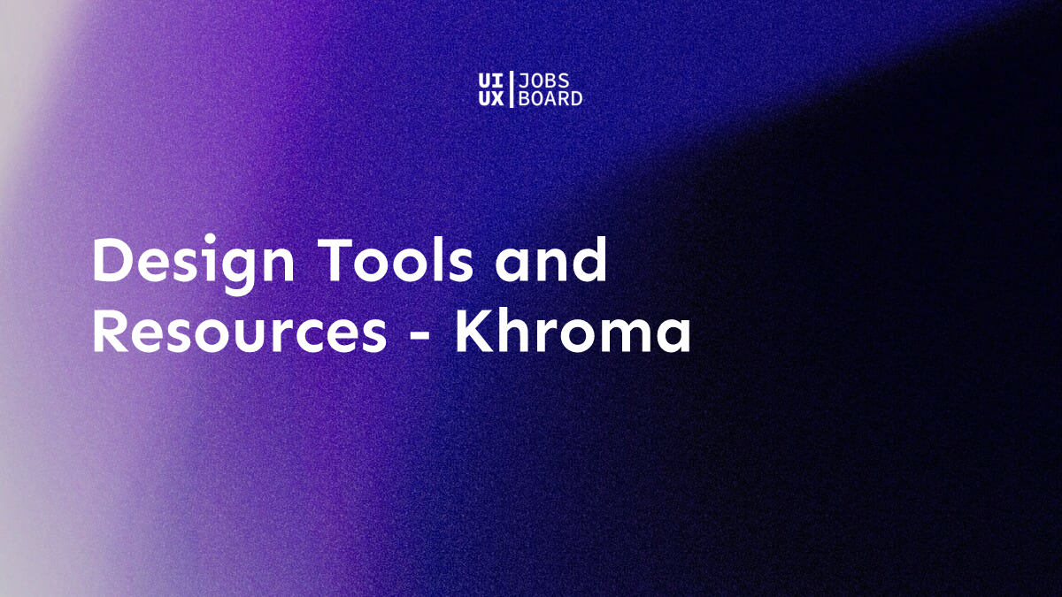 Khroma - Design Tools and Resources