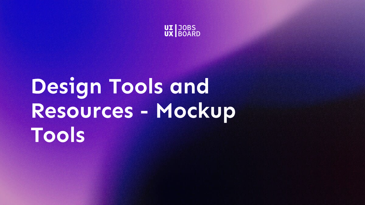 UI mockup tools