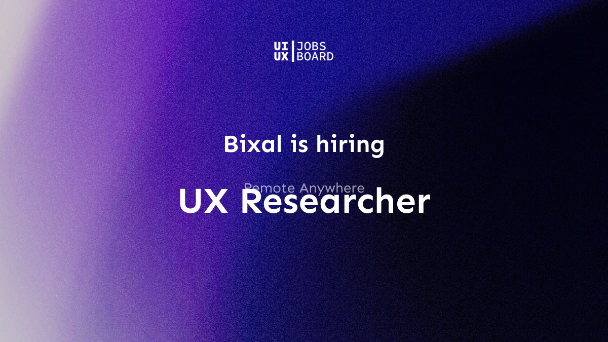 Remote UX Researcher at Bixal in Anywhere