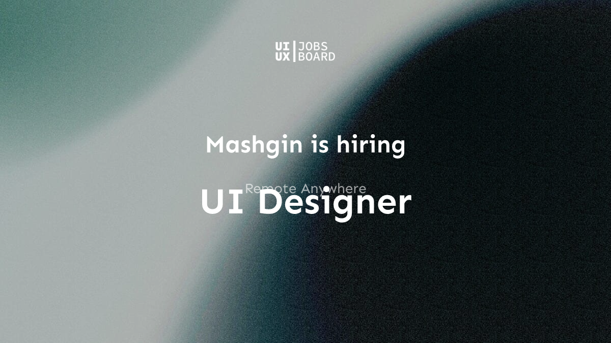 Remote UI Designer at Mashgin in Anywhere
